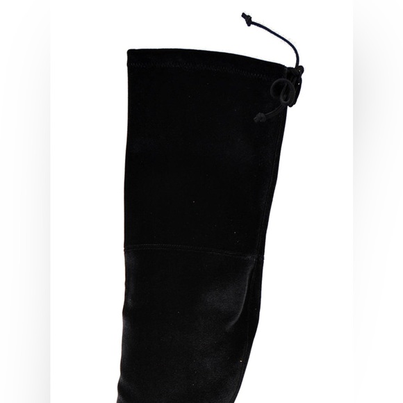 Stuart Weitzman | Shoes | Nib Stuart Weitzman Over Knee Thigh Velvet Black Otk Boots Highland ...